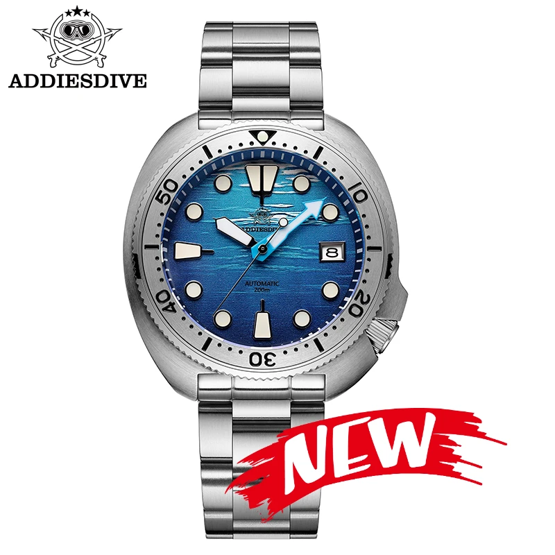 ADDIESDIVE-Top-Brand-Men-s-Watch-Blue-Luminous-200m-Diver-Sapphire ...