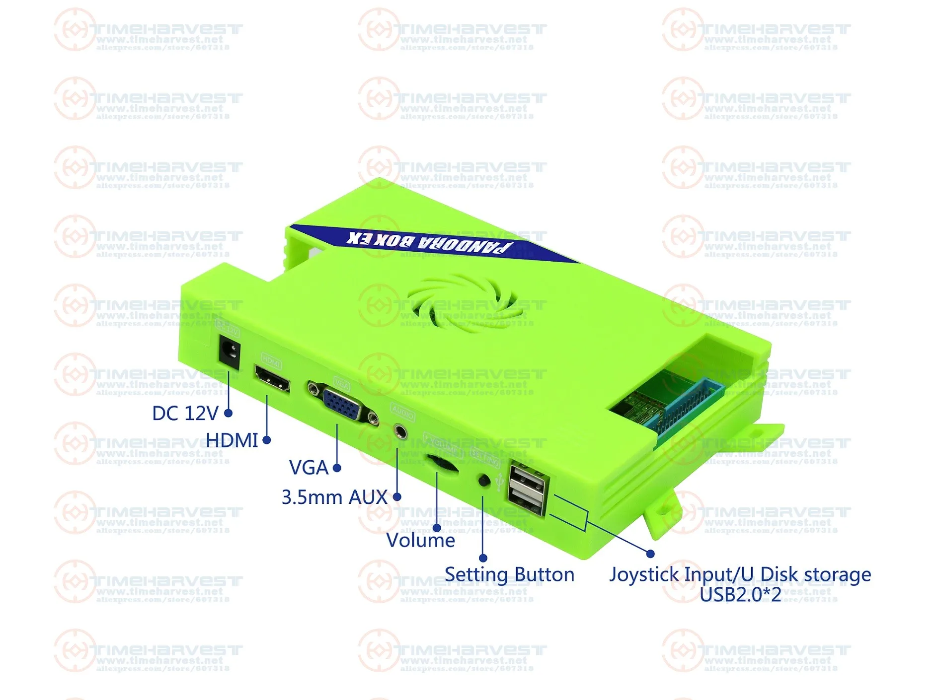 Pan-doras Arcade Box EX Latest Games 3300 In 1 3A Pan-dora Game Board ...