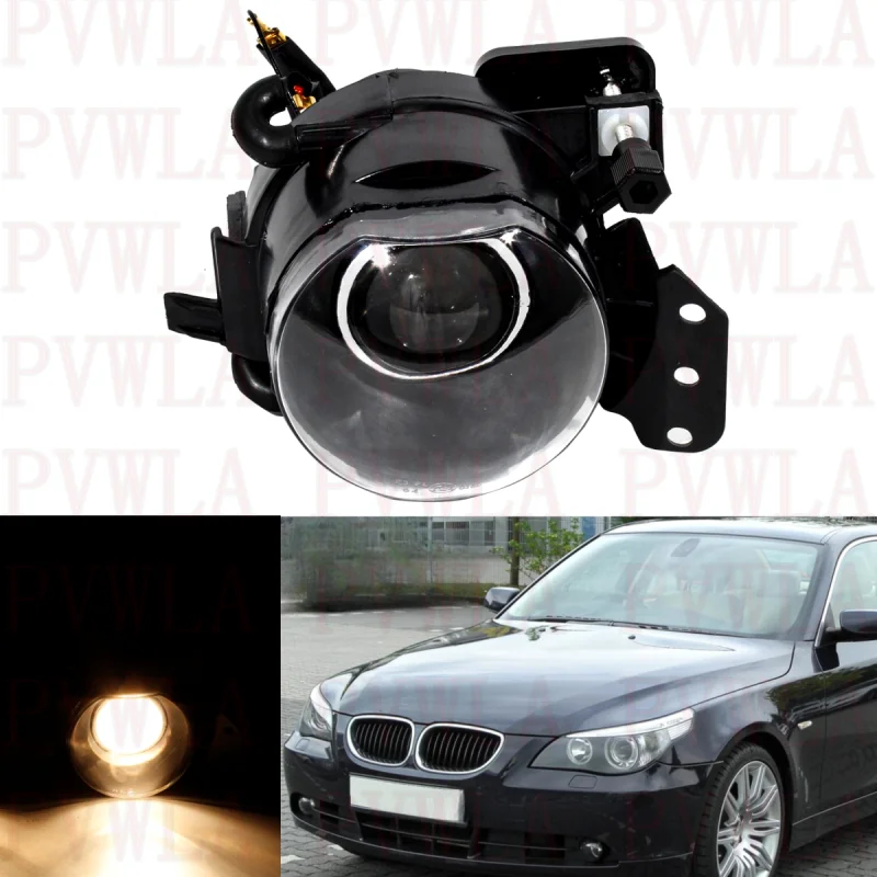 Left-Side-Front-Bumper-Fog-Lights-Lamp-With-Convex-Lens-63177897187-For ...