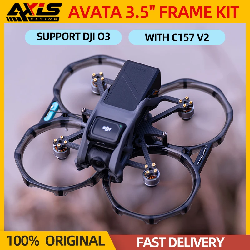 AXISFLYING AVATA 3.5" FPV Drone Cinewhoop Frame KIT Upgrade Support DJI ...