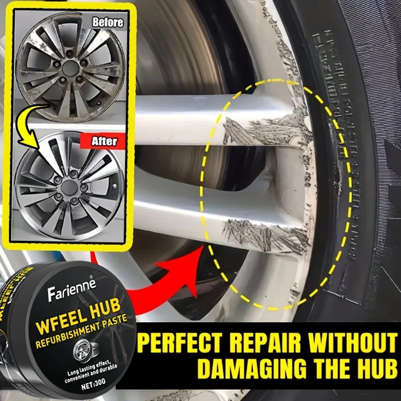Universal Wheel Repair Kit - Alloy Rim Scratch Remover, Oxidation ...