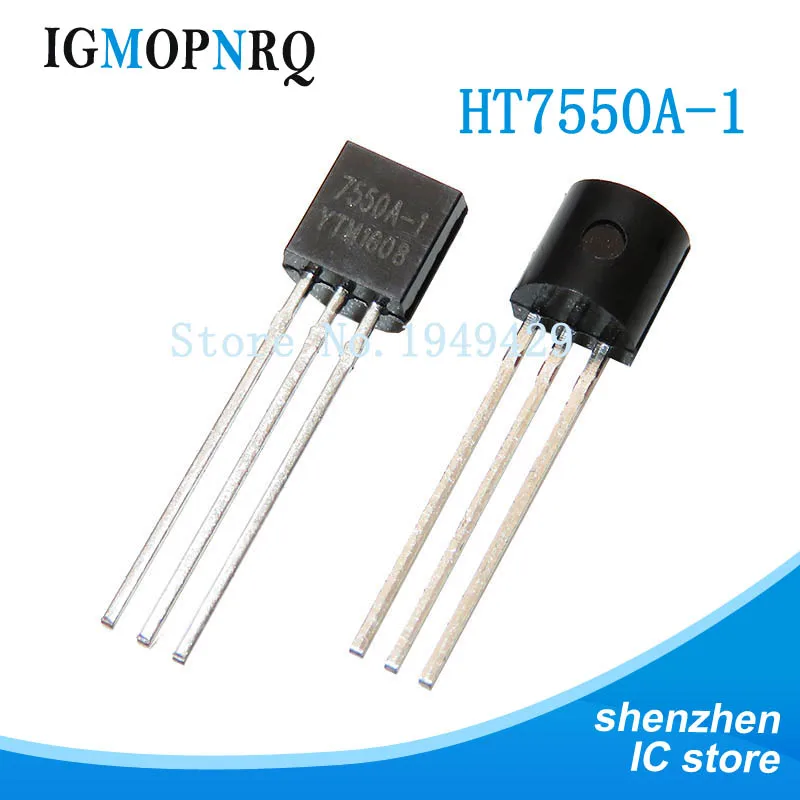 10PCS HT7550-1 TO92 HT7550A-1 TO-92 7550A-1 7550-1 HT7550 new and IC ...