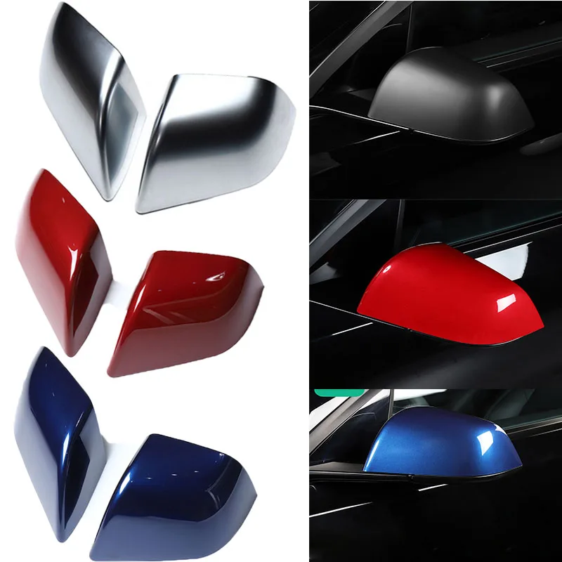 1pair-Carbon-Fiber-Car-Rear-View-Door-Wing-Mirror-Side-Mirror-Cover ...