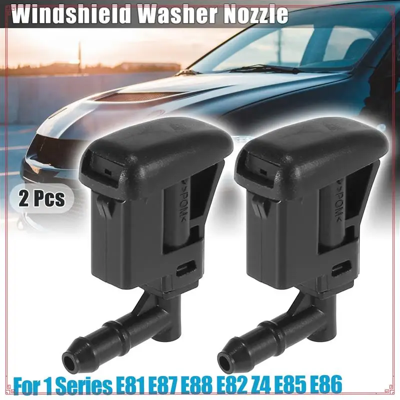 1 Pair For -BMW 1 Series E81 E87 E88 E82 Z4 E85 E86 Windshield Washer ...