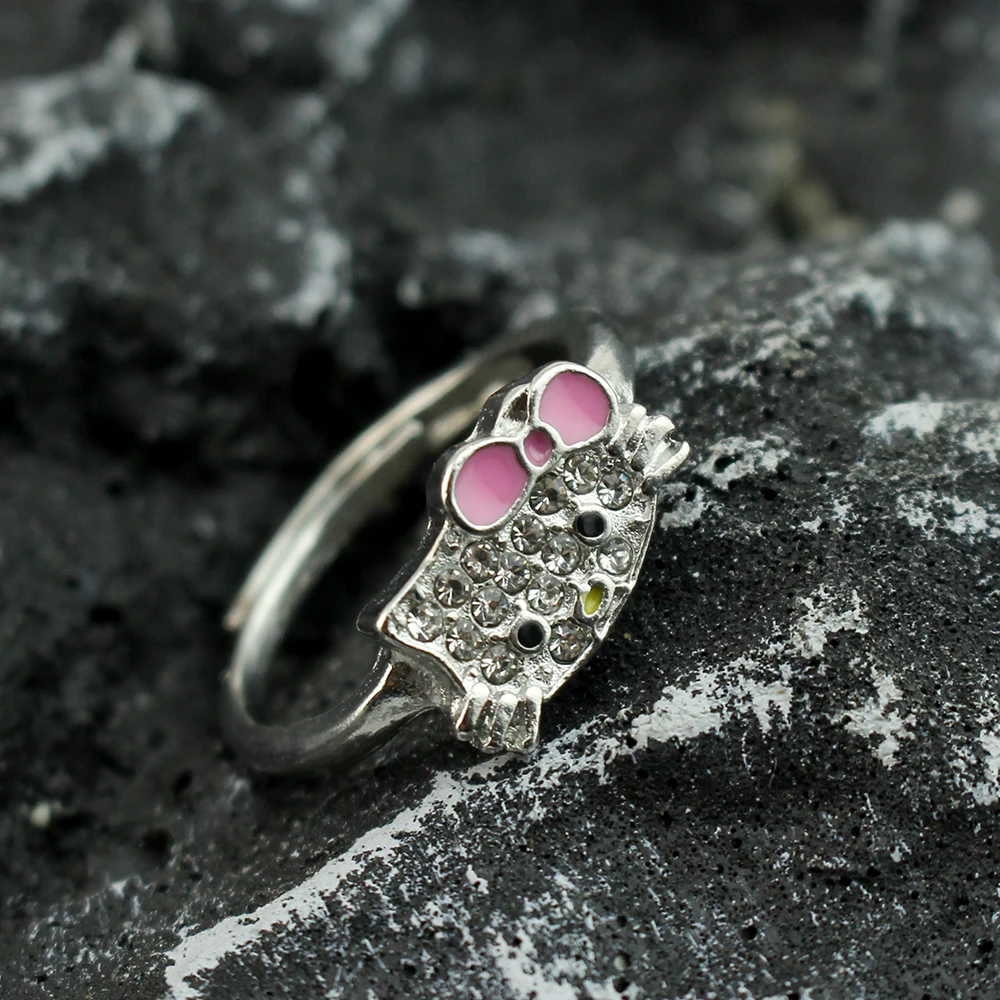 Hello Kitty Ring Silver