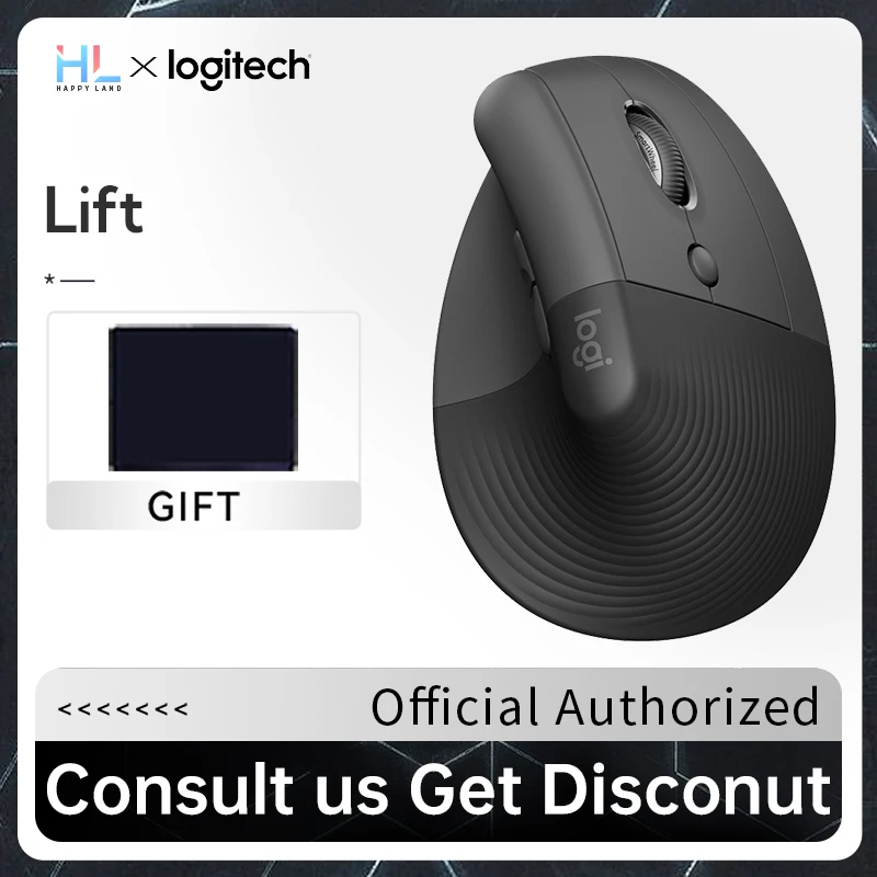 Rato-ergon-mico-sem-fio-vertical-de-bluetooth-do-elevador-de-logitech ...