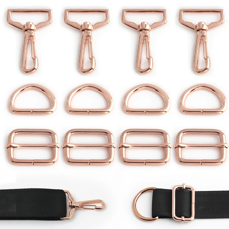 12PCS-High-Quality-Pet-Dog-Collar-Spring-Hook-Adjustment-Buckle-Wallet ...
