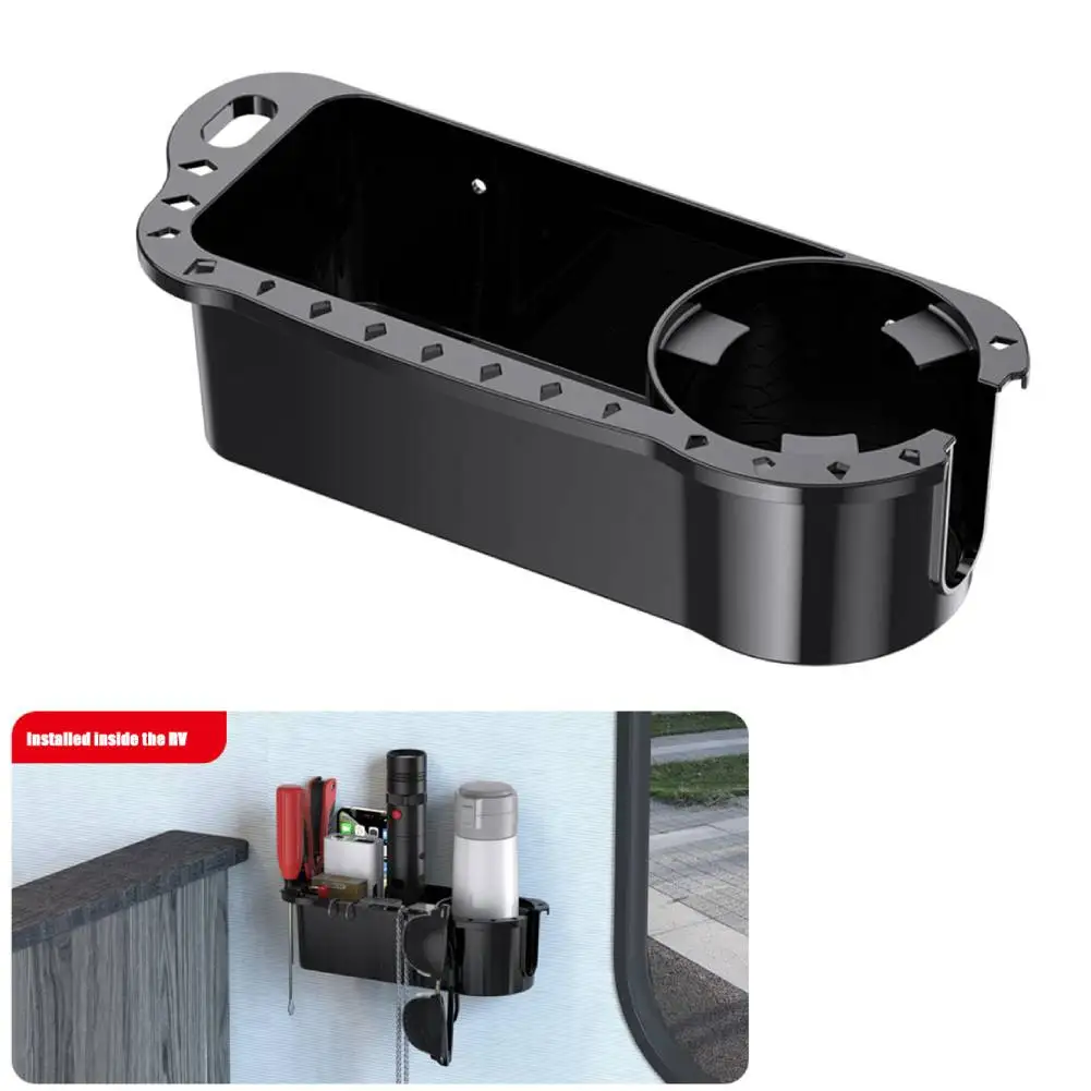 Boat Caddy Organizer Marine Storage Caddy Box Boat Water Bottle Holder ...