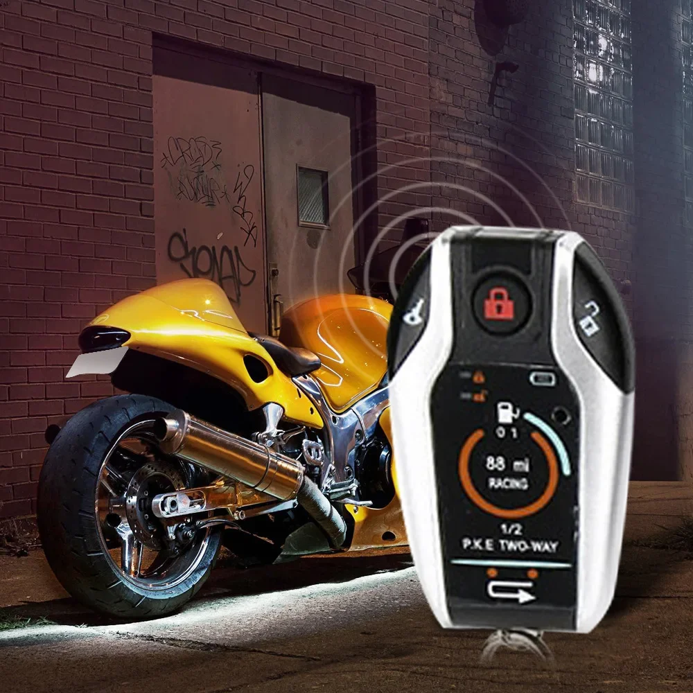 Two-way-Motorcycle-Anti-theft-Security-Alarm-System-Scooter-Burglary ...