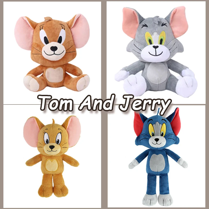 Anime-Tom-And-Jerry-Plush-Toy-Cartoon-Movie-Figures-Cat-Mouse-Cute ...