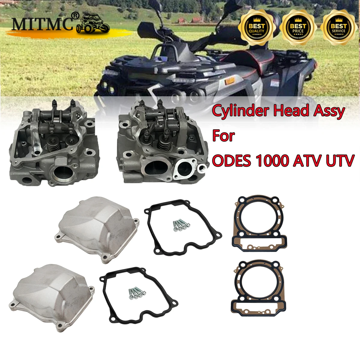 Complete Cylinder Head & Gasket &Cylinder Head Cover Assy For LIANGZI ...