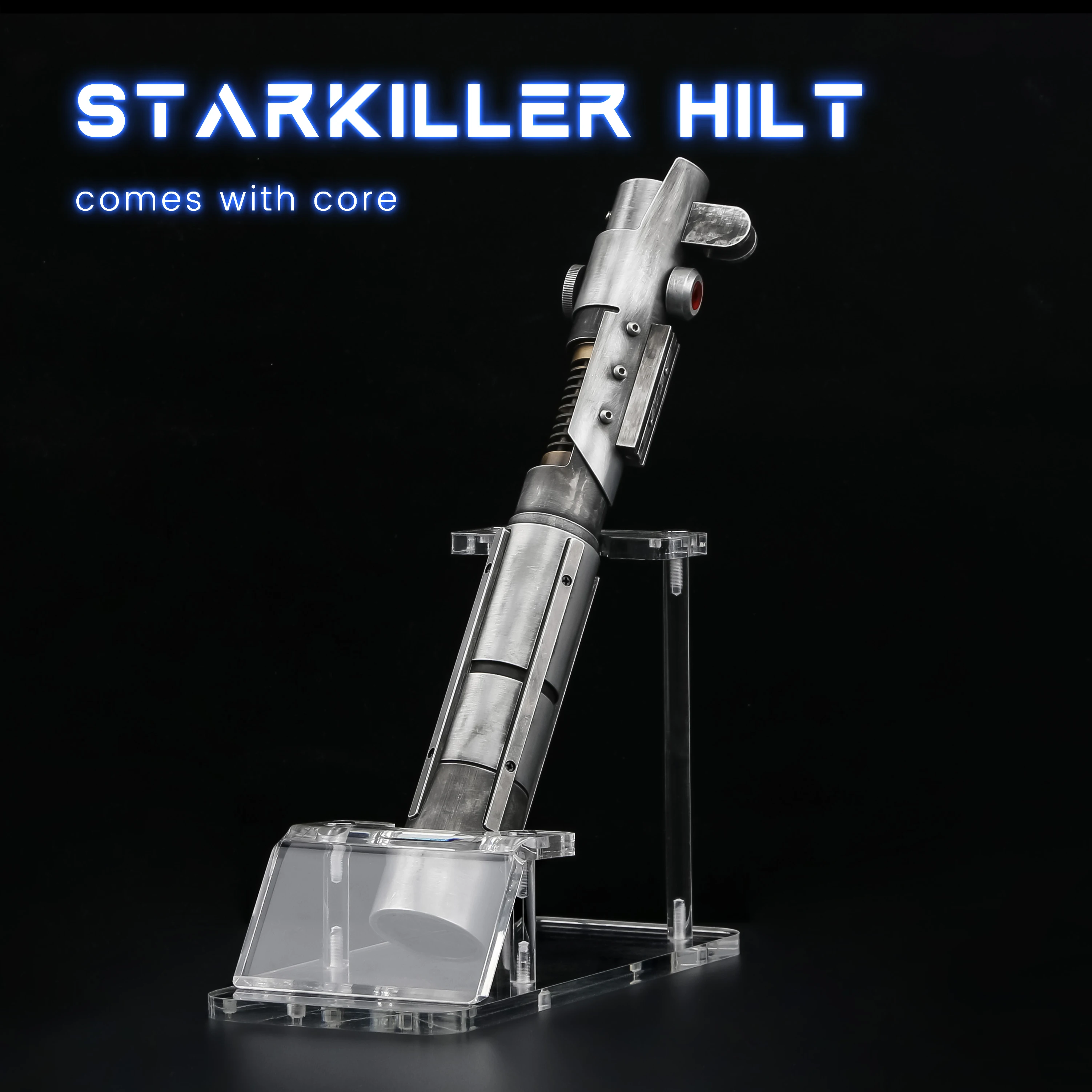 TXQSABER-Starkiller-Metal-Hilt-SK1-Weathered-Version-Crystal-Handle-No ...