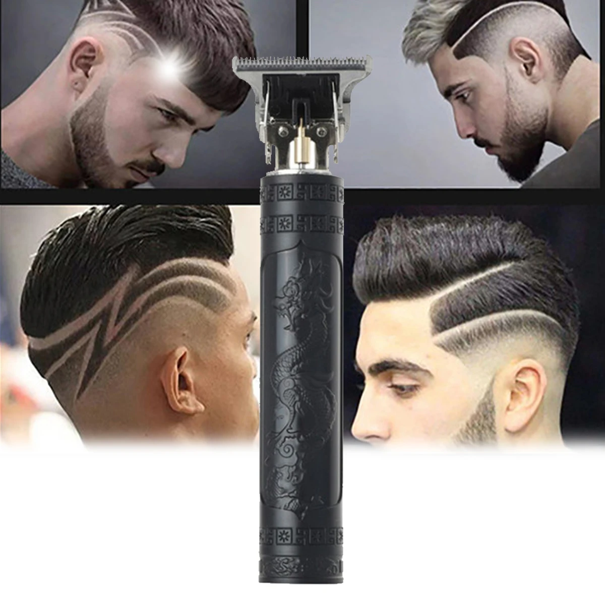 Professional-Hair-Clippers-Set-Barber-Cutting-Machine-Electric-Hair ...