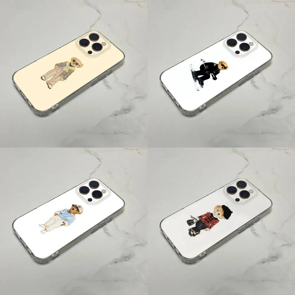 Cool P-Polos B-Bear Phone Case For iPhone 17,16,15,14,13,12,11 Plus,Pro ...