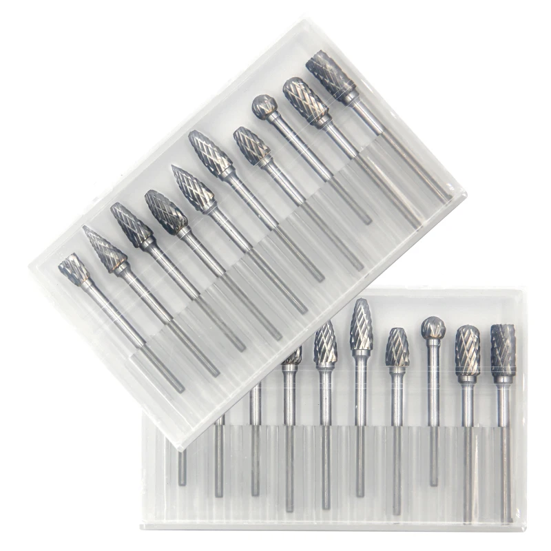 10pc-Hard-Alloy-Rotary-File-3-6-Double-Grain-Tungsten-Steel-Grind-Head ...