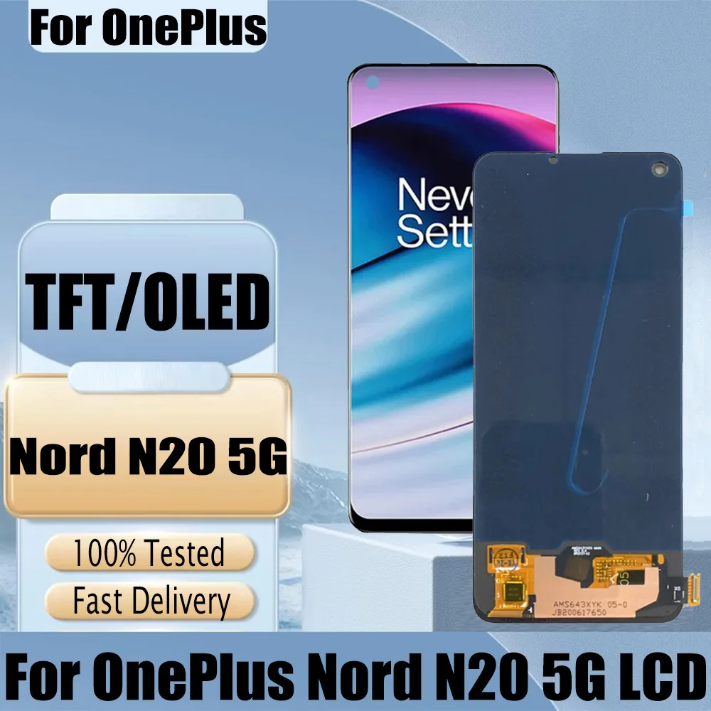 TFT/OLED pour OnePlus Nord N20 5G LCD écran tactile numériseur ...