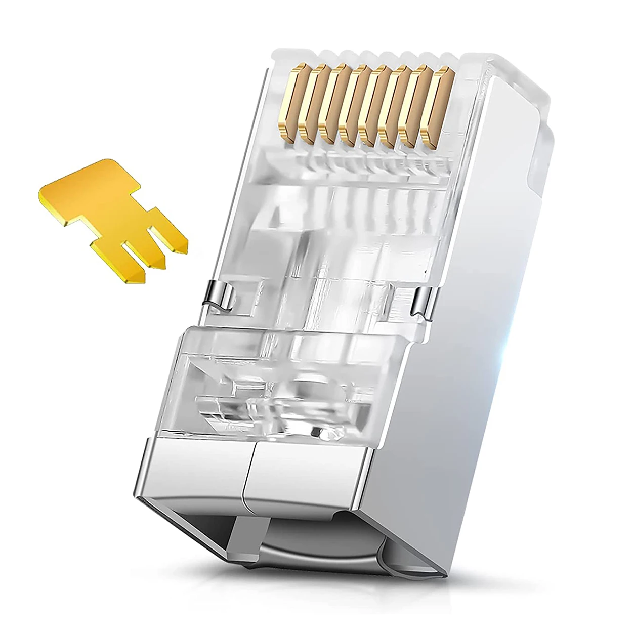 100PCS-LOT-Metal-Shield-RJ45-RJ45-8P8C-Network-CAT5-CAT5E-CAT6-CAT6A ...