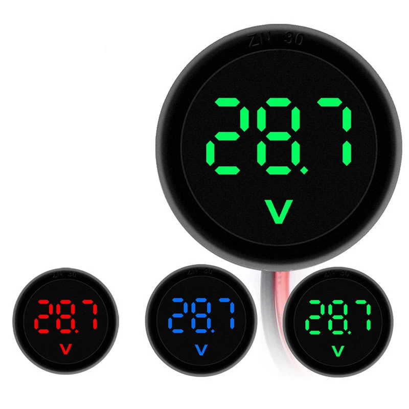 2-100Pcs-DC-4-100V-DC-Digital-Voltmeter-Display-LED-Digital-Display ...