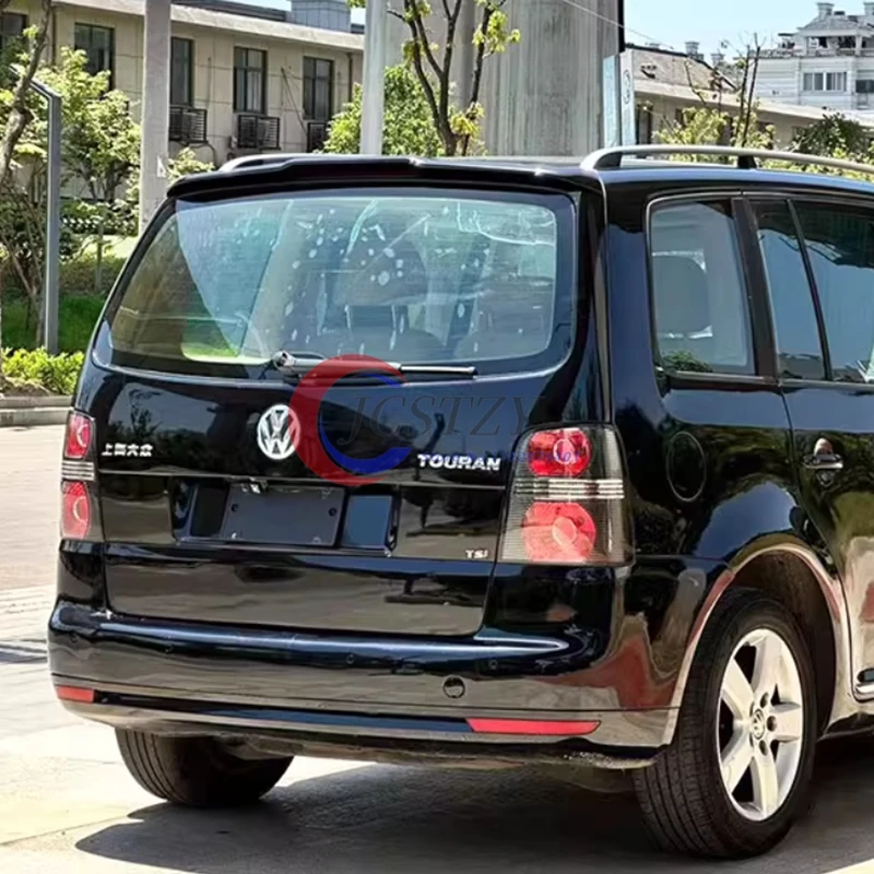 For VW Touran Spoiler High Quality ABS Material Car Rear Wing Primer ...