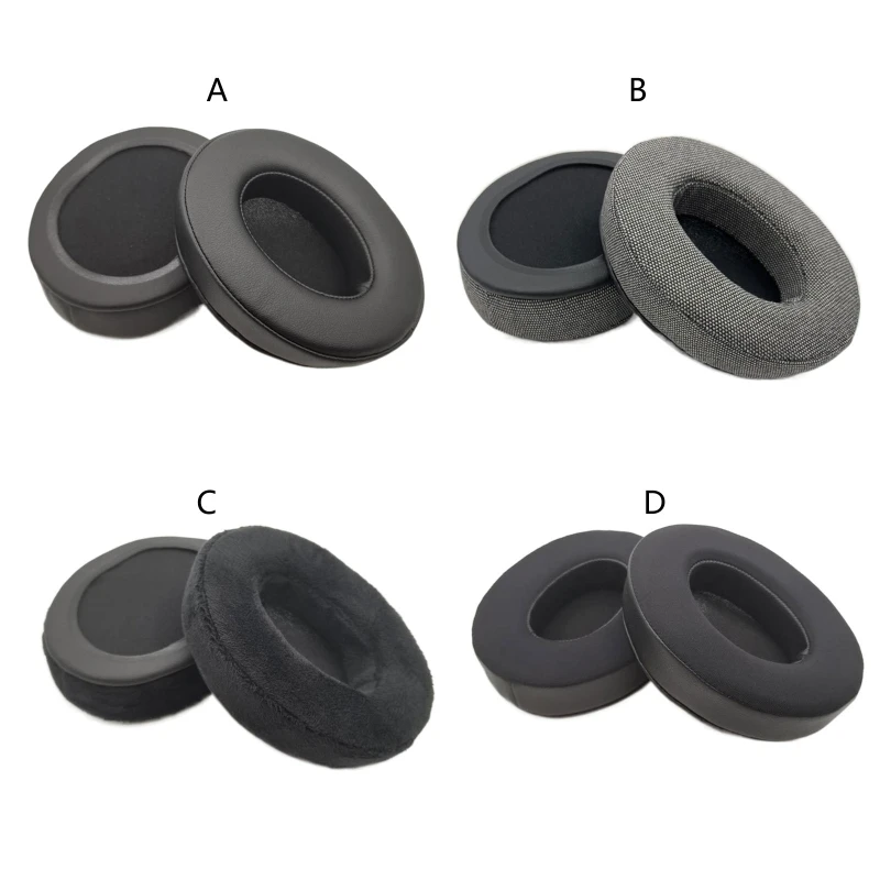 2-Pieces-Earpads-Ear-Pads-Cushion-Oval-Ear-Sponge-Covers-Improved ...