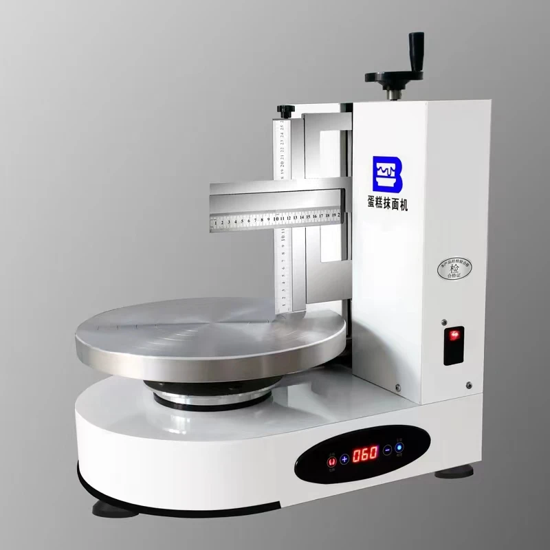 New-Arrival-Semi-Automatic-Birthday-Cake-Cream-Coating-Filling-Machine ...