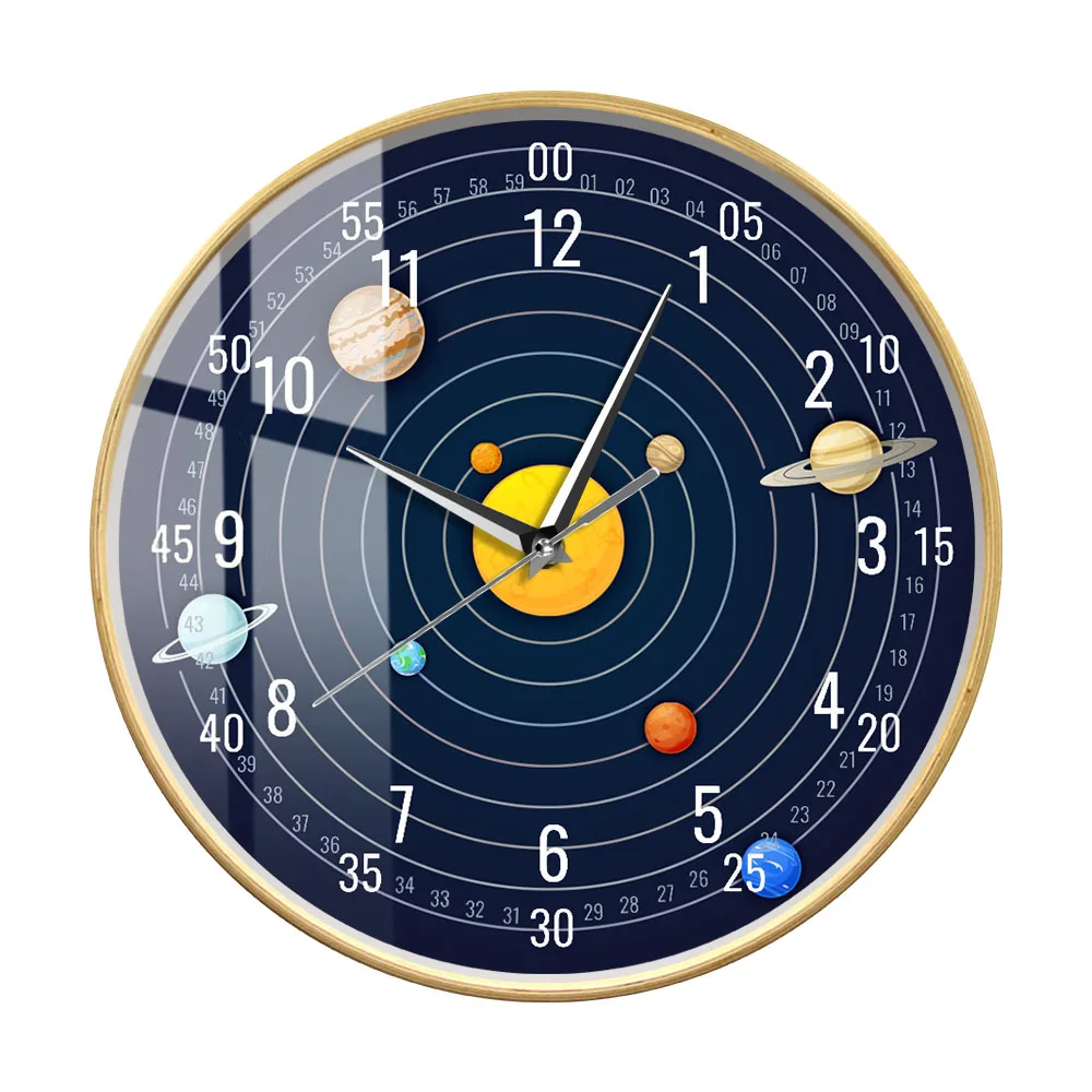 Solar System Magnet Clock