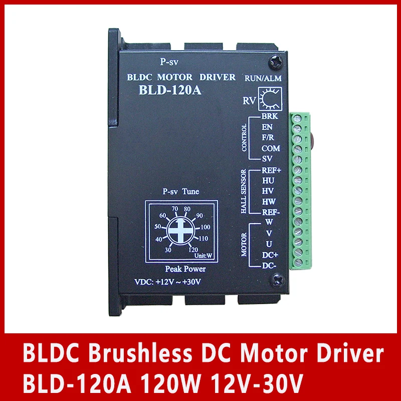 BLDC-Brushless-DC-Motor-Driver-BLD-120A-Controller-Engine-Drive-120W ...