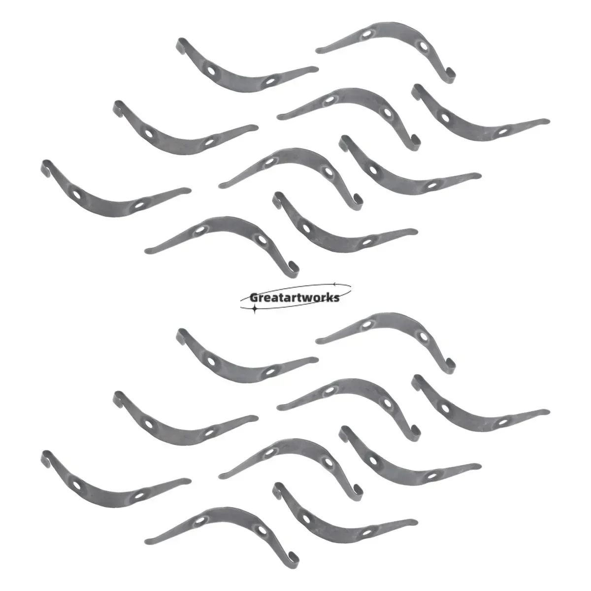 20pcs-Iron-Sewing-Machine-Shuttle-Driver-Spring-Horn-Sheets-fit-Shuttle ...