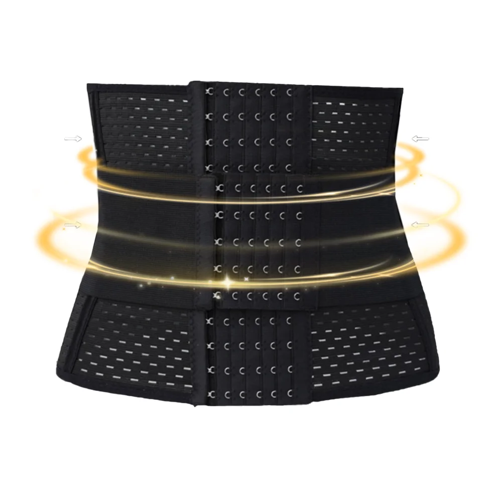 New Adjustable Waist Trainer for Women Double Belts Neoprene Corset ...