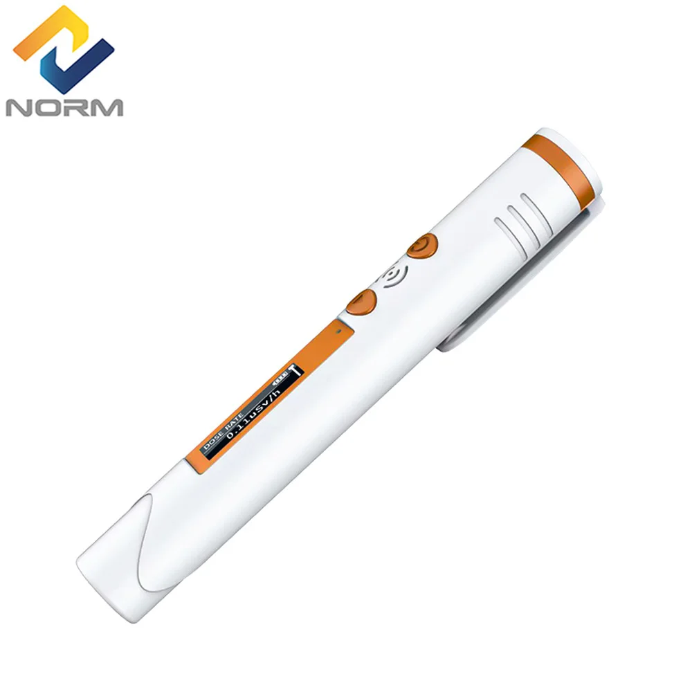 Norm Pen 타입 핵 방사선 검출기, X ray Y ray B ray 방사능 카운터, 내장 리튬 배터리, 미니 사이즈, 무료 ...