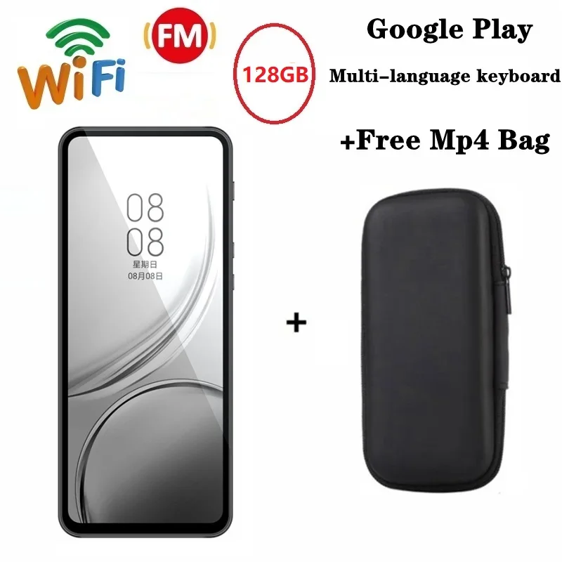 New-16gb-Mp4-Player-Bluetooth-Wifi-Android-7-1-Touch-Screen-Hifi-Metal ...