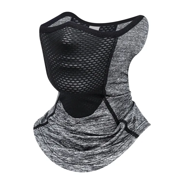 UPF 50+ Ice Silk Sports Neck Gaiter Outdoor Dust Sunscreen Motorcycle ...