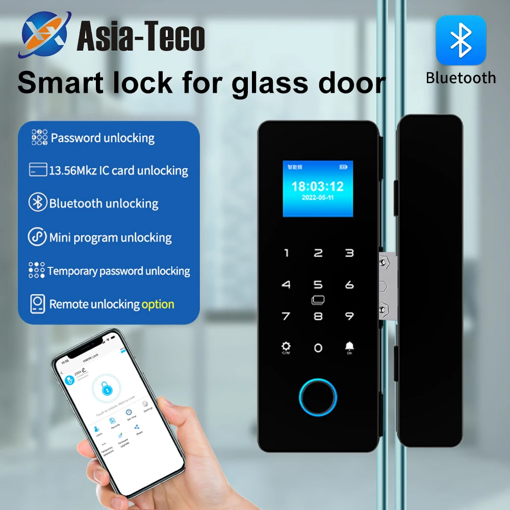 Smart-Door-Lock-For-Wooden-Sliding-Glass-Door-HAHA-Lock-App-Biometric ...