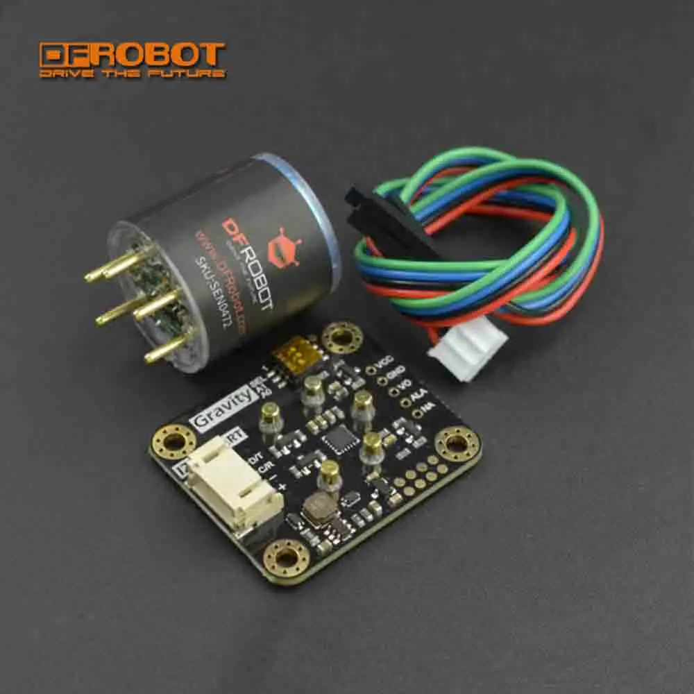 DFRobot-High-sensitivity-Gravity-CO-O2-NH3-H2S-NO2-HCL-H2-PH3-SO2-O3 ...