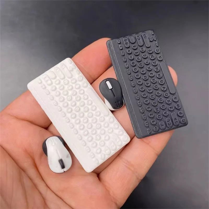 Hot-Sale-1-6-Soldier-Scene-Props-Mini-Keyboard-Mouse-Monitor-High ...