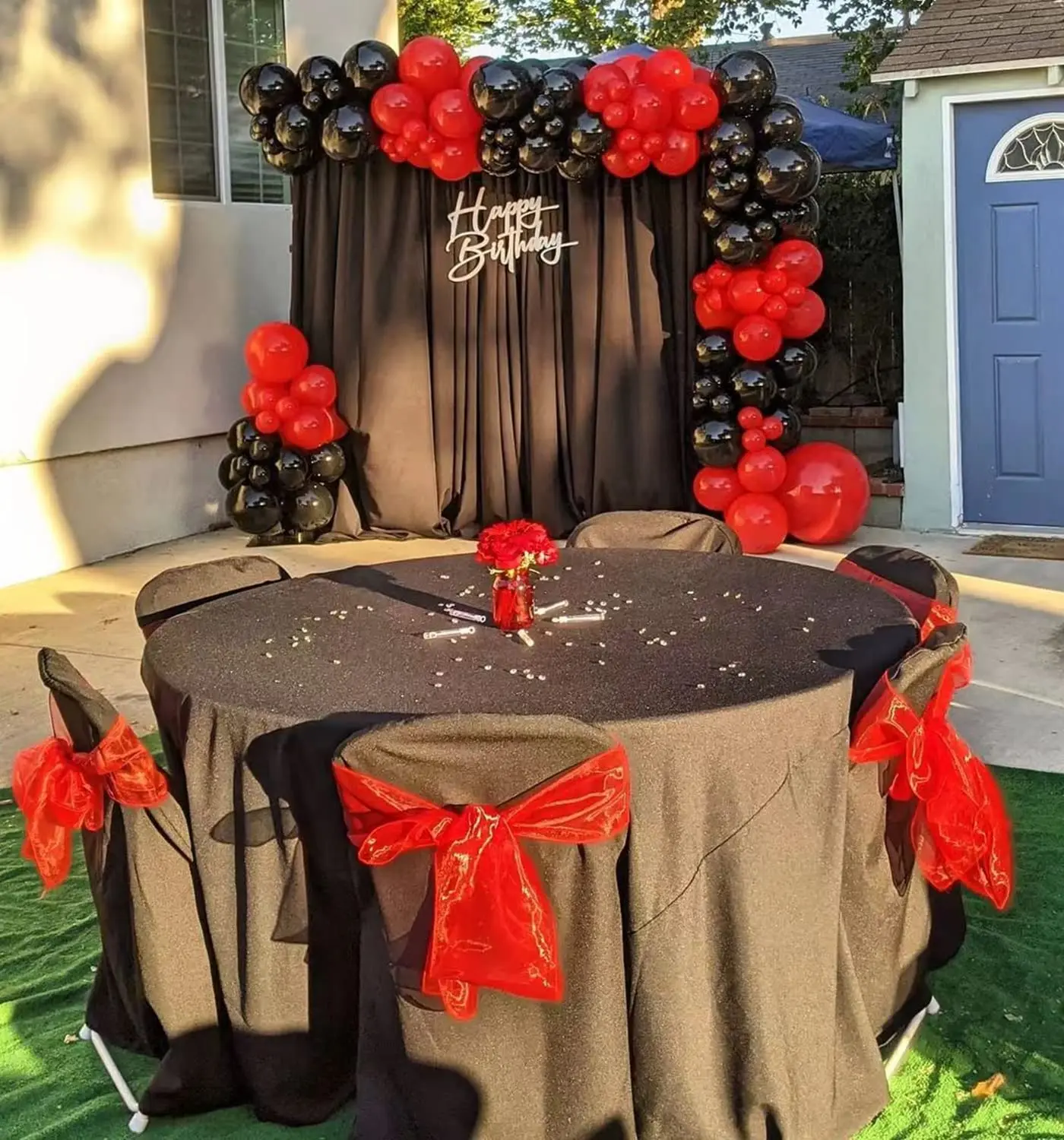 Graduation Party Ideas Red And Black