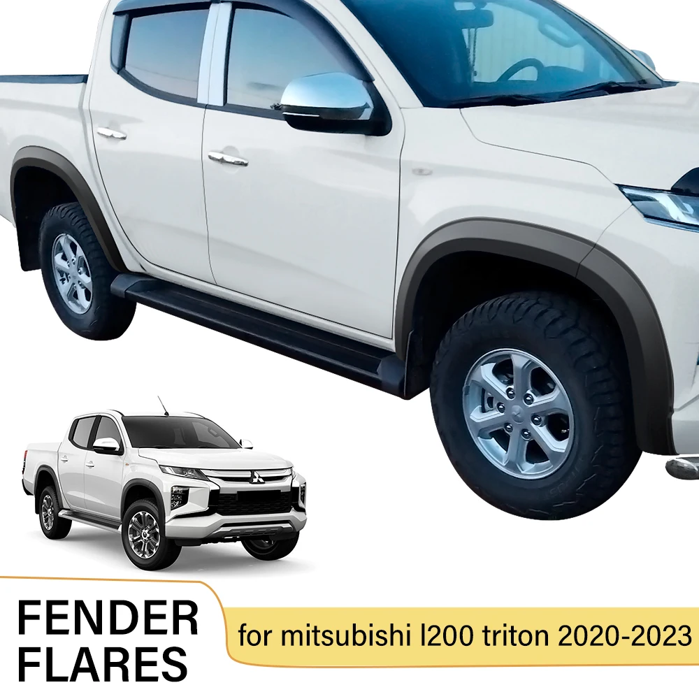 Fender-Flares-Set-Wide-Body-Wheel-Arch-Protector-For-Mitsubishi-Triton ...