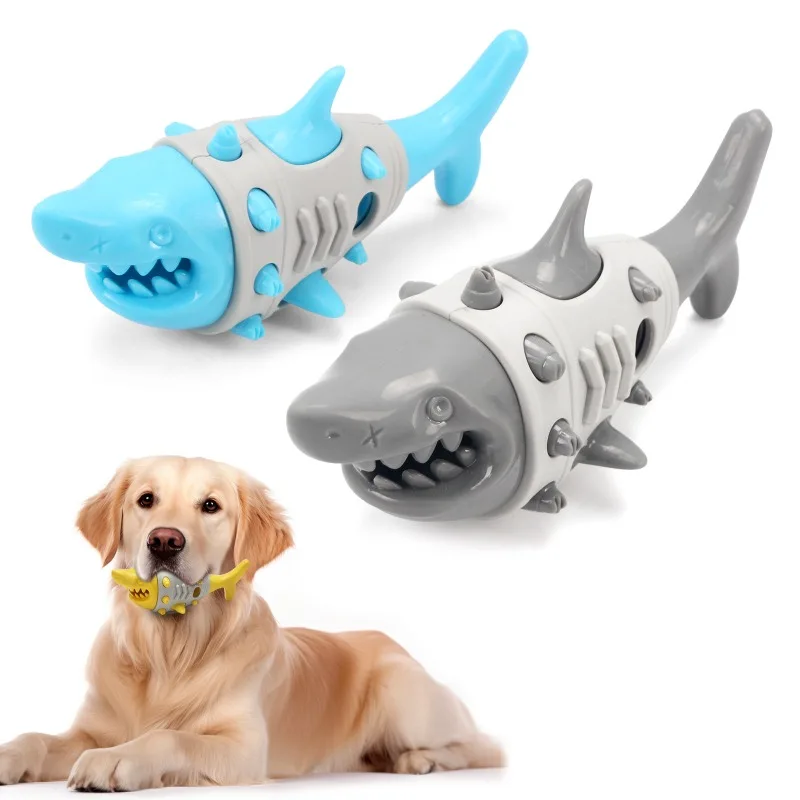 Simulated-Shark-Leakage-Soft-Rubber-TPR-Dog-Toy-Anti-bite-Vent-Cleaning ...