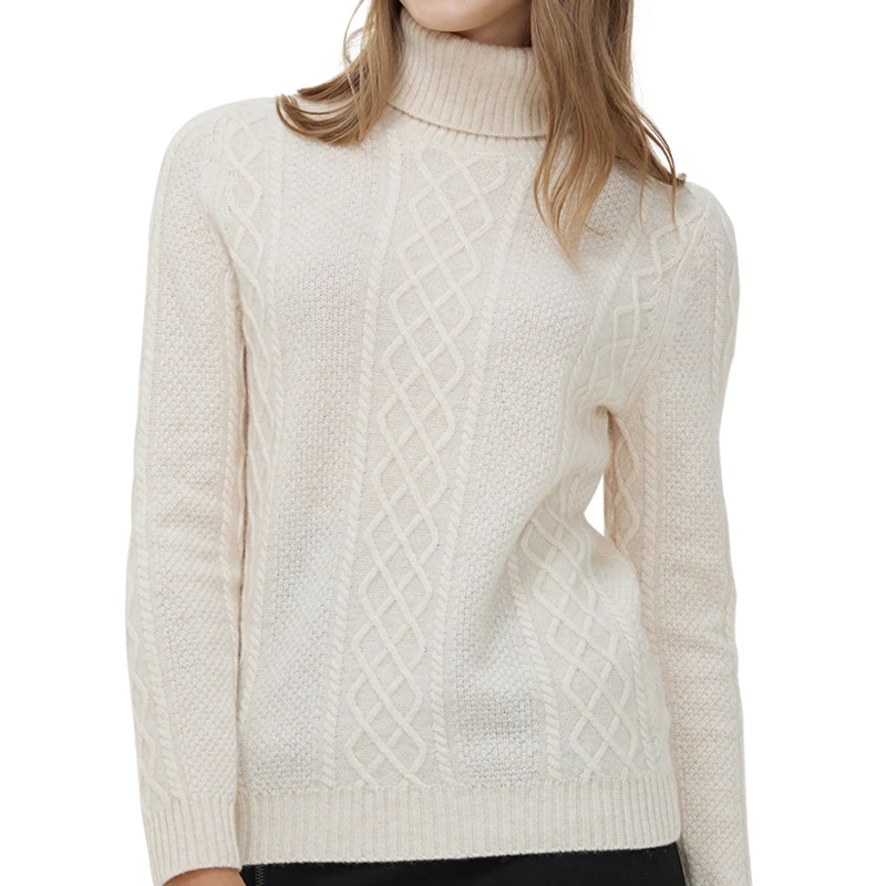 LINY XIN Women Sweater 100% Merino Wool Fall Winter 2022 Cashmere ...