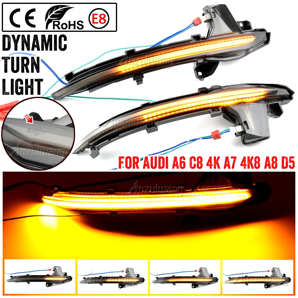 Dynamic-Turn-Signal-Light-LED-Side-Rearview-Mirror-Blinker-Sequential ...
