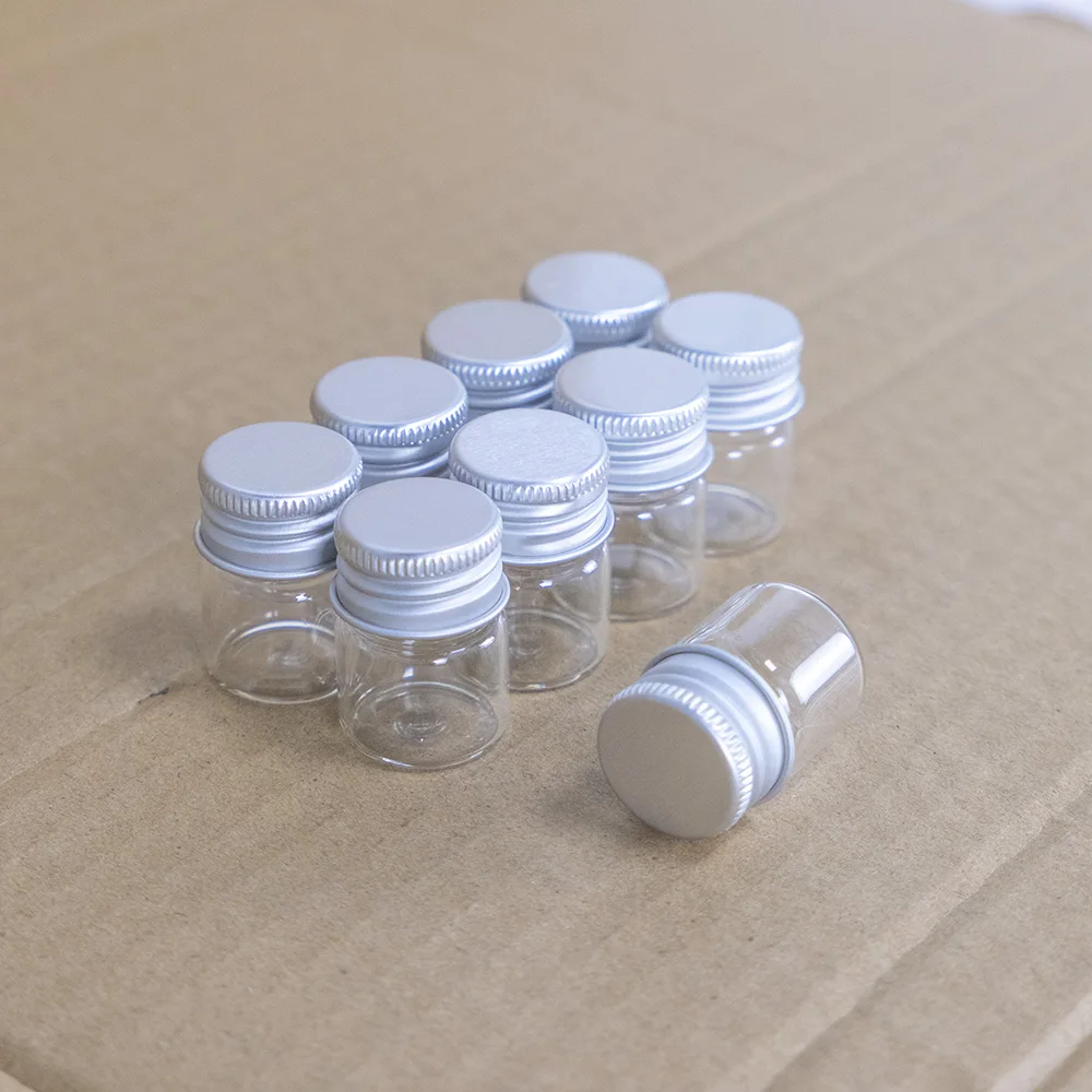 12-Pcs-Lot-22-30mm-5ml-Small-Glass-Bottle-Storage-jar-Tiny-Glass-Jars ...