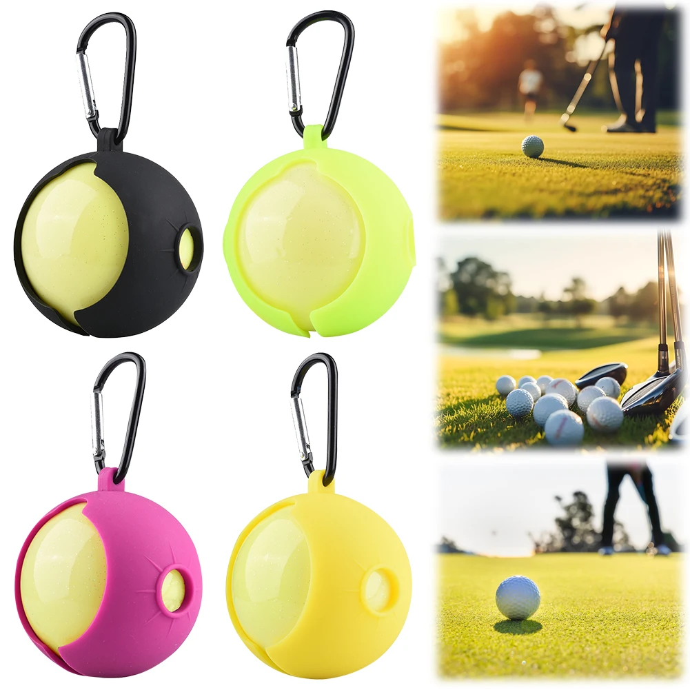 Golf-Ball-Holder-Portable-Golf-Ball-Silicone-Sleeve-Balls-Carrier-Golf ...