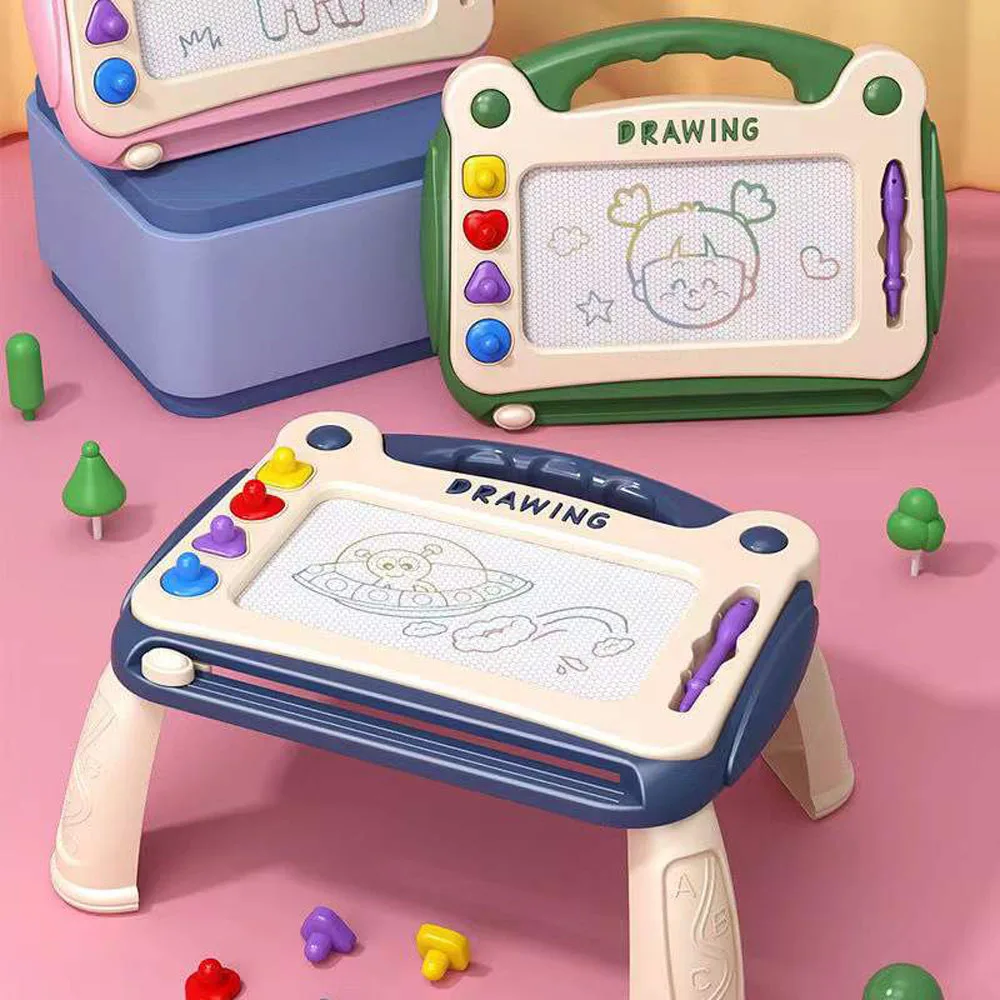 Multi-Function-Big-Size-Magnetic-Drawing-Tablet-Desk-Toys-Kids-Magnetic ...