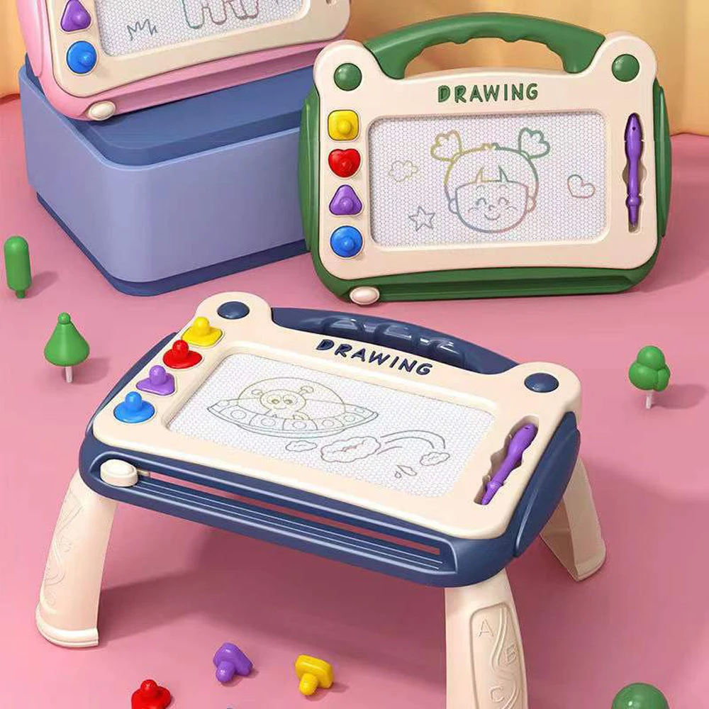 Multi Function Big Size Magnetic Drawing Tablet Desk Toys Kids Magnetic ...