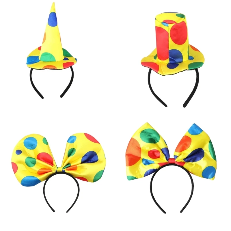 Halloween Headdress Clown Headband Universal Carnivals Party Circus ...