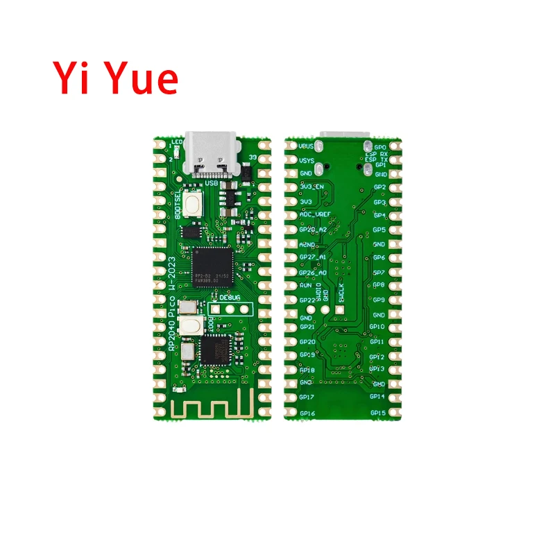 RP2040-Raspberry-Pi-Pico-W-Board-with-2-4G-WiFi-Micro-Dual-Core-264KB ...