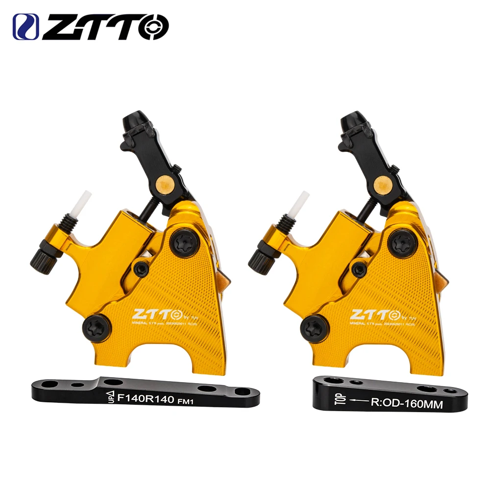 ZTTO-CNC-Road-Bike-Hydraulic-Line-Pulling-Disc-Brake-Flat-Mount ...