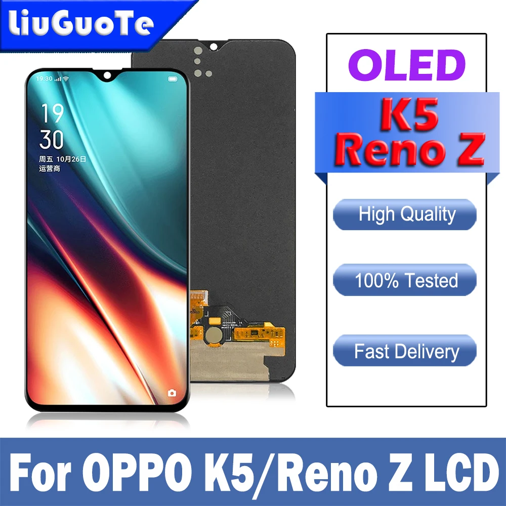 6.4" Test OLED Display For OPPO K5 LCD For OPPO Reno Z LCD Display ...