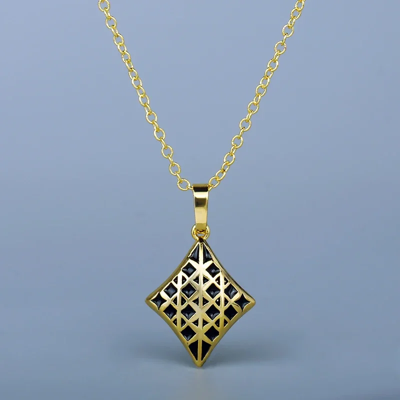 2025 New Creative Diamond-shaped Pendant, High-quality Handcrafted ...