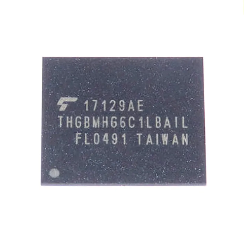 10pcs-Lot-THGBMHG6C1LBAIL-FBGA-153-eMMC-8GB-15nm-eMMC-EEPROM-Operating ...